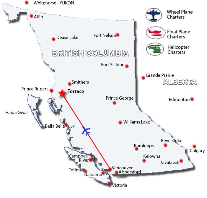 Covid 19 Travel Safe Charter Flights To Terrace BC