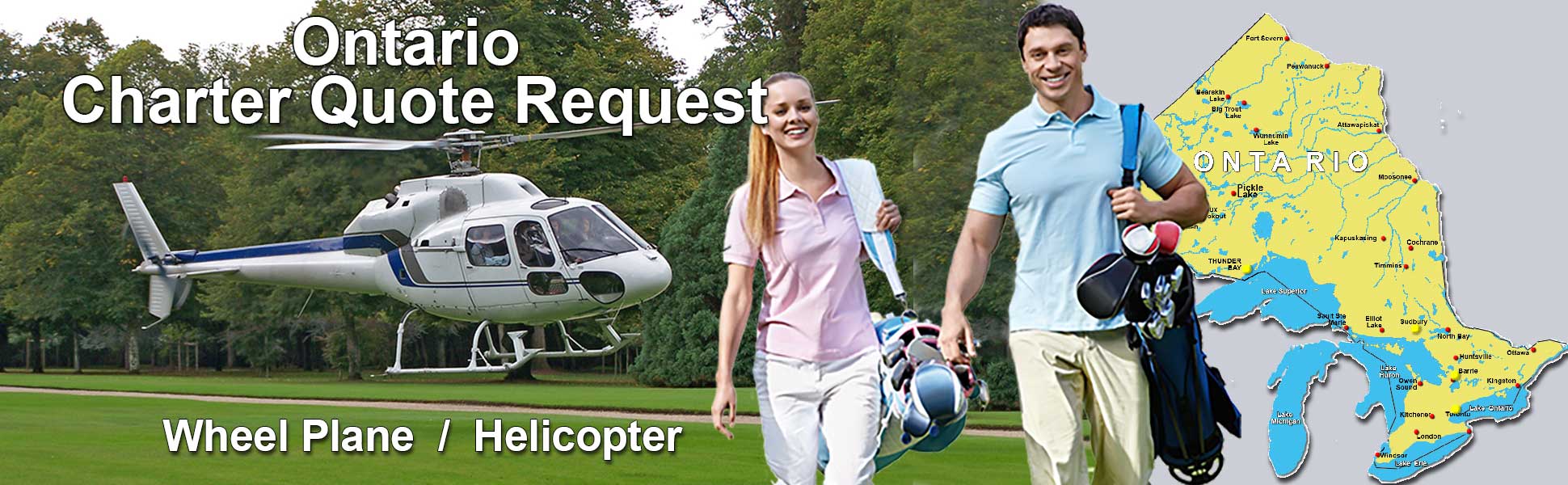 Muskoka Charter Flights From Toronto - 3 Competitive Quotes