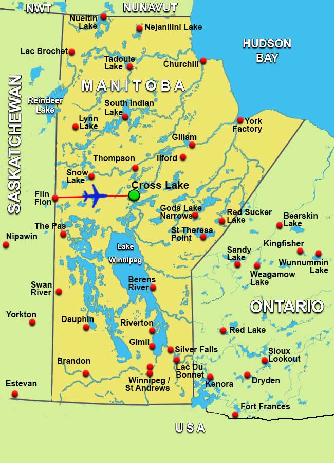 Charter Flights To Cross Lake Manitoba /Charter Flight Network