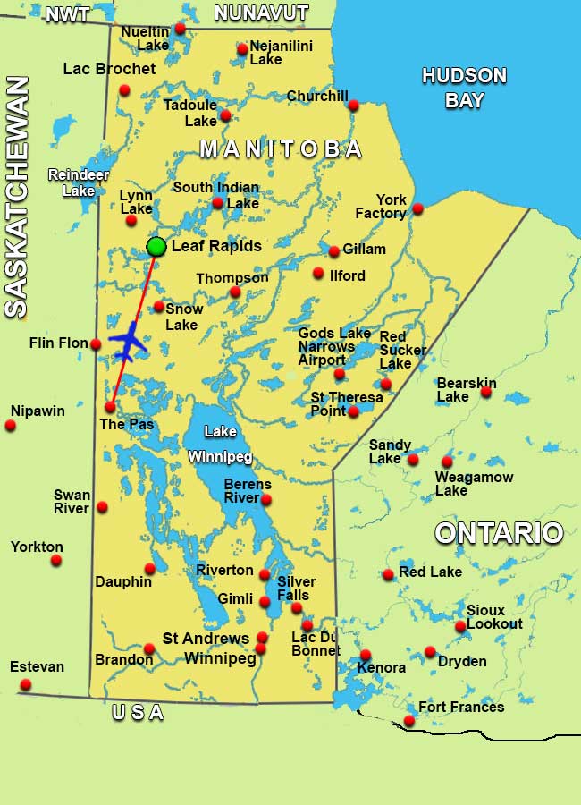 Charter Flights To Leaf Rapids Manitoba /Charter Flight Network