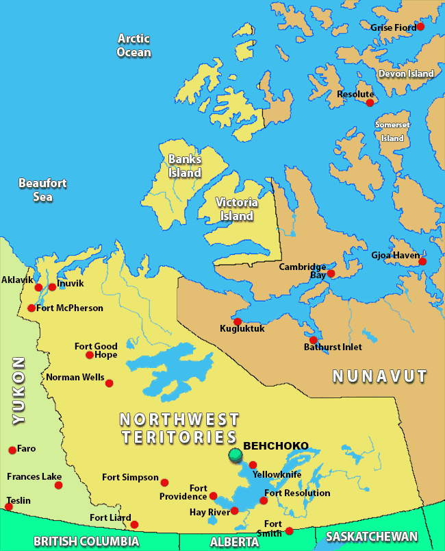Charter Flights To Bechoko Northwest Territories /Charter Flight Network