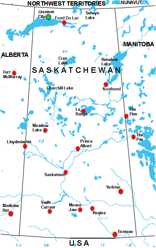 Charter Flights To Uranium City Saskatchewan