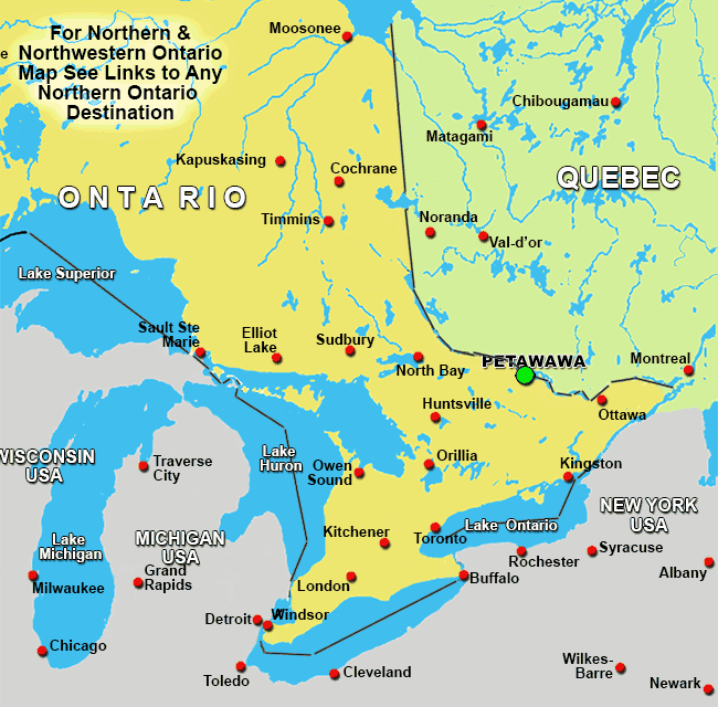 Charter Flights To Petawawa Ontario /Charter Flight Network